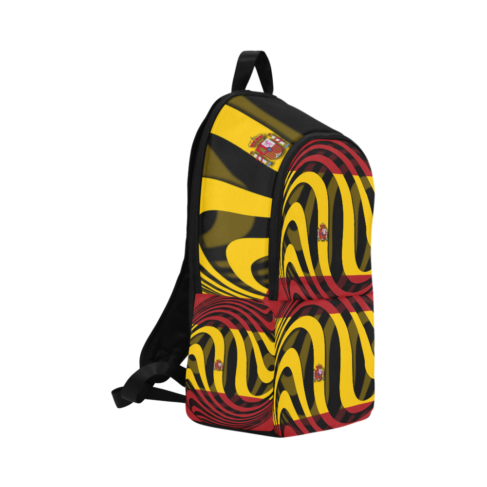 The Flag of Spain Fabric Backpack for Adult (Model 1659) | ID: D1440037