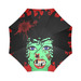 ZinZi the Zombie red Foldable Umbrella (Model U01) | ID: D1439682