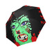 ZinZi the Zombie red Foldable Umbrella (Model U01) | ID: D1439682