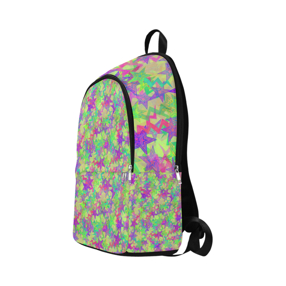 Shooting Stars Fabric Backpack for Adult (Model 1659) | ID: D1444072
