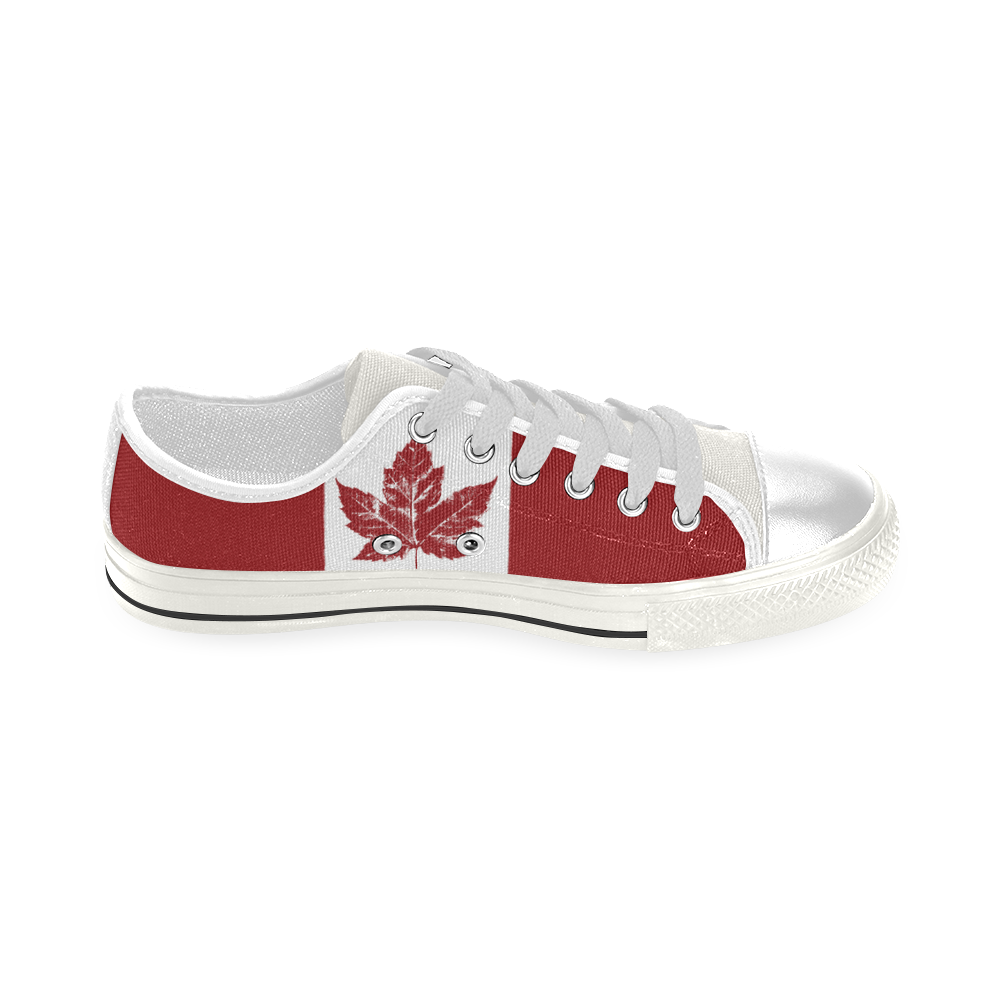 Kid's Canada Shoes Cool Canvas Sneakers Low Top Canvas Shoes for Kid ...