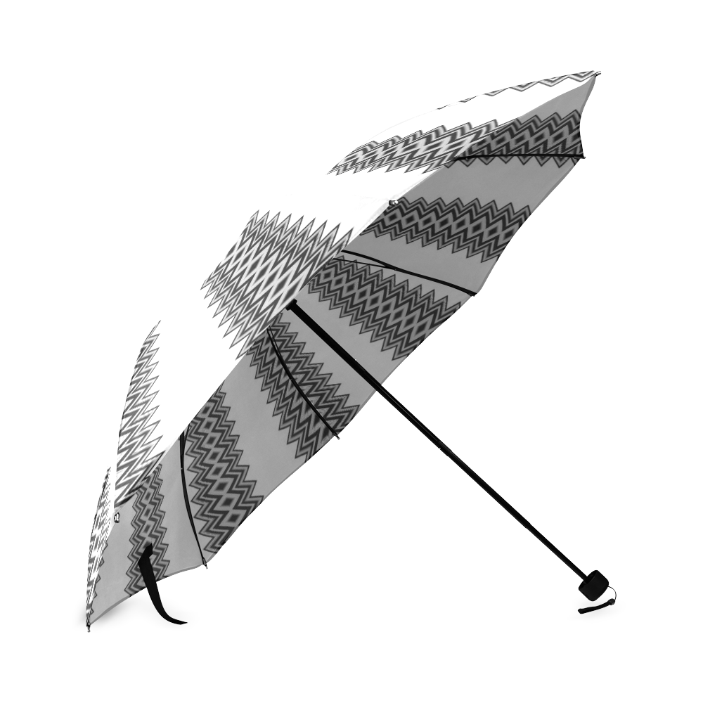SNOW STRIPZ Foldable Umbrella (Model U01) | ID: D1514553