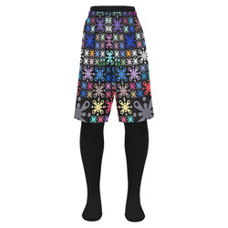 Gold Chevron Men's Swim Trunk (Model L21) | ID: D2981569