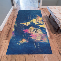 world map Area Rug 7'x3'3'' | ID: D1527053