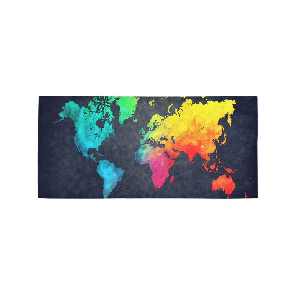 world map Area Rug 7'x3'3'' | ID: D1527053