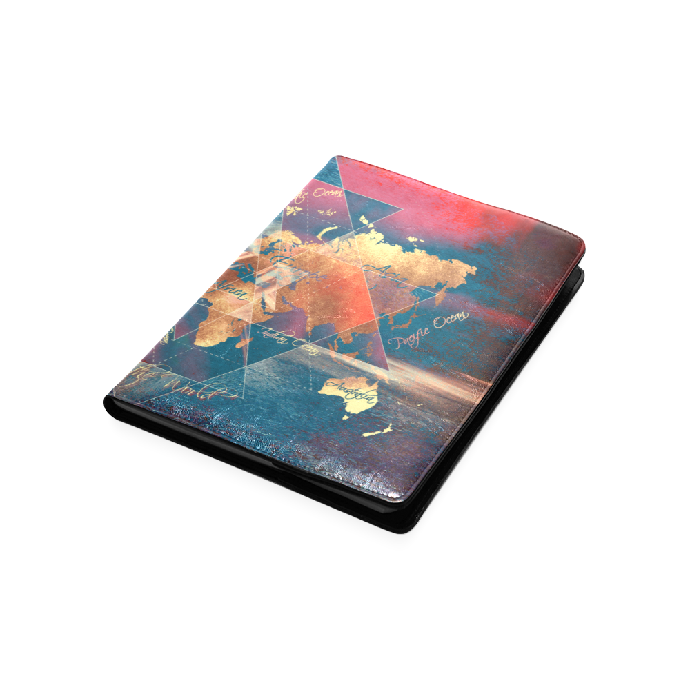 world map Custom NoteBook B5 | ID: D1526383
