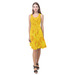 Tangerine Yellow Tulips Atalanta Casual Sundress(Model D04) | ID: D1586351