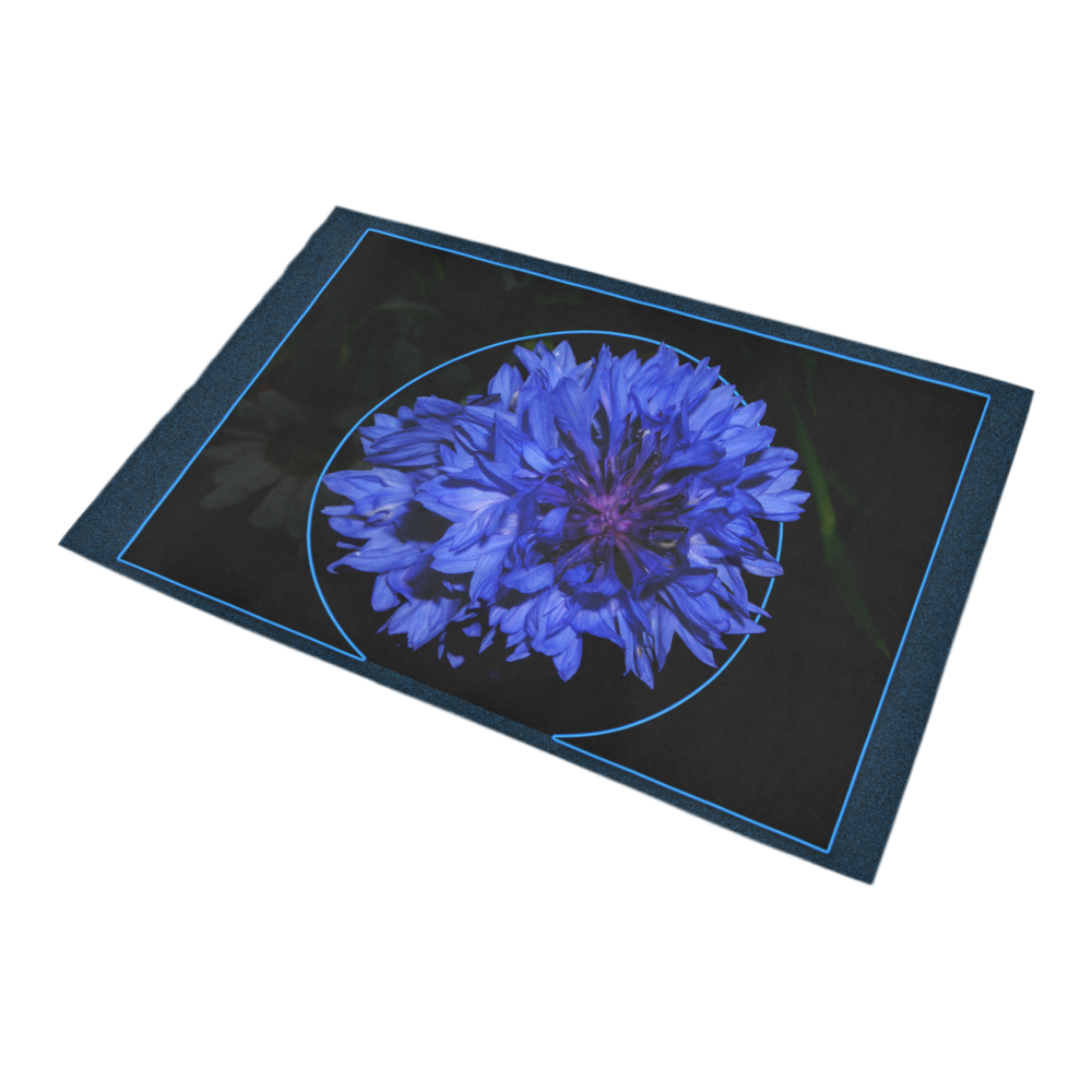 Cornflower Bath Rug 20''x 32'' | ID: D1592683
