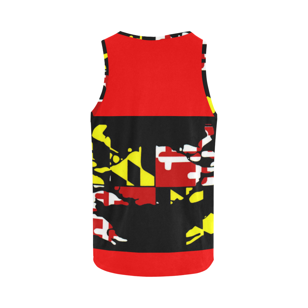 RBLKCRB All Over Print Tank Top for Men (Model T43) | ID: D1605294