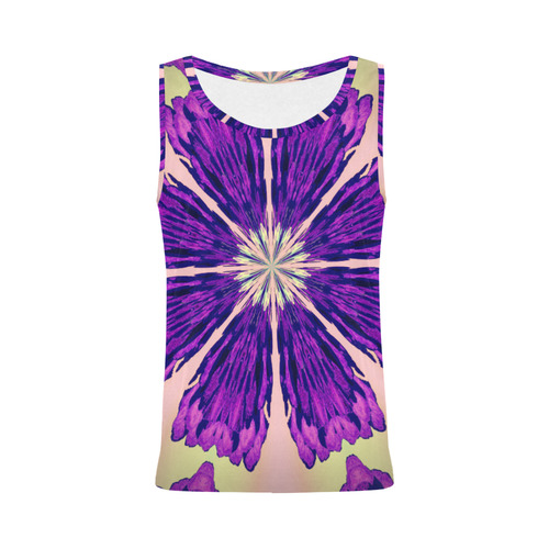 PURFLWR All Over Print Tank Top for Women (Model T43) | ID: D1618645
