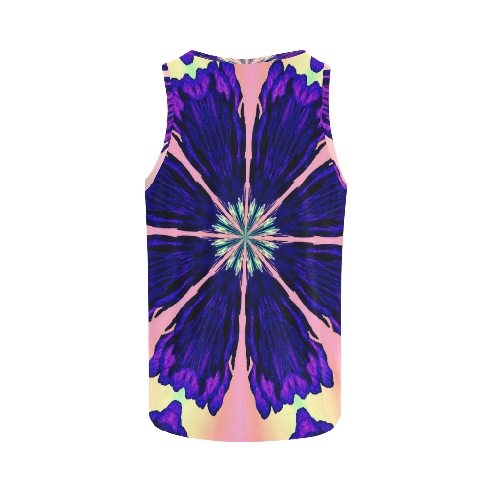 PURFLWR All Over Print Tank Top for Women (Model T43) | ID: D1618645