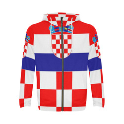 WORLD FLAGS 2 All Over Print Full Zip Hoodie for Men (Model H14) | ID ...