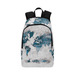 world map OCEANS and continents Fabric Backpack for Adult (Model 1659 ...
