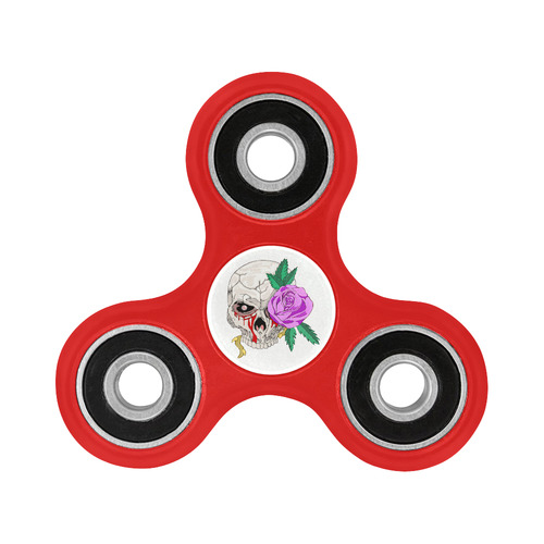 Skull And Rose Fidget Spinner | ID: D1637994