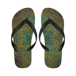 world map #world #map Flip Flops for Men/Women (Model 040) | ID: D1862803