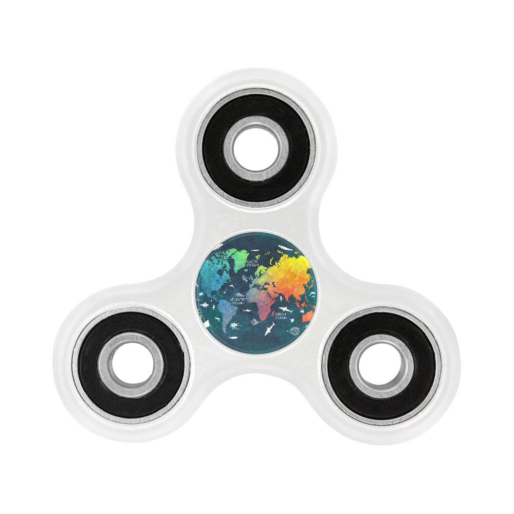world map Fidget Spinner | ID: D1697427