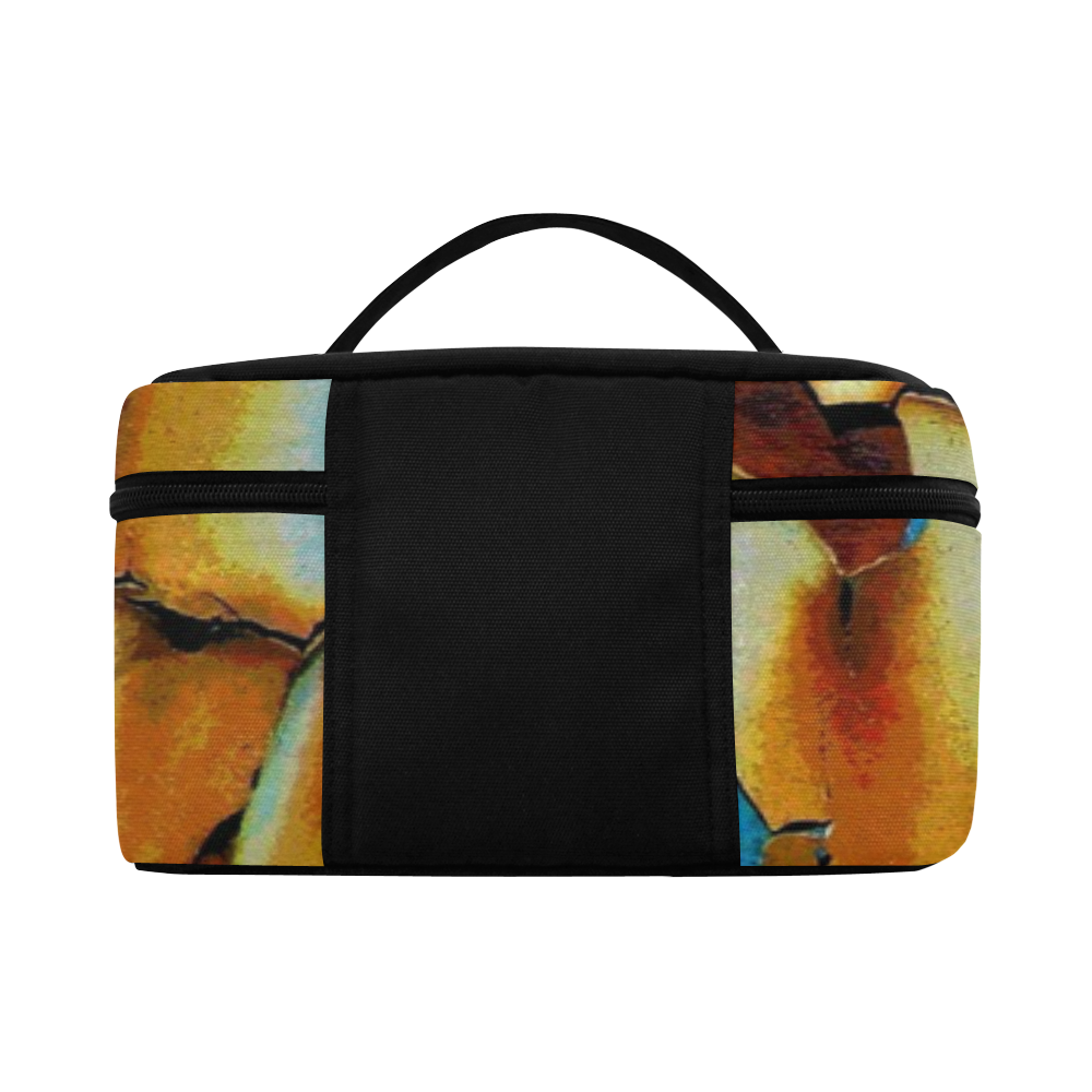 Rusty texture Cosmetic Bag/Large (Model 1658) | ID: D1705452