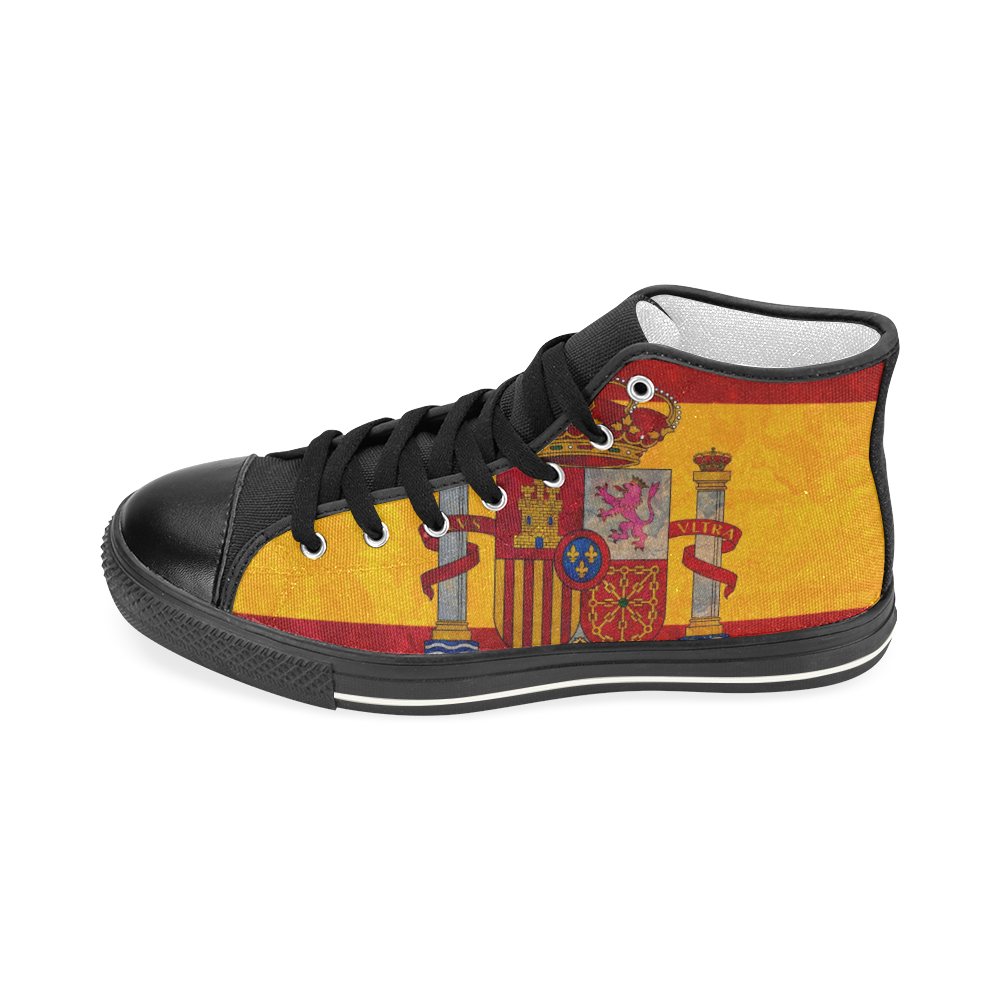 SPAIN Men’s Classic High Top Canvas Shoes (Model 017) | ID: D1702579