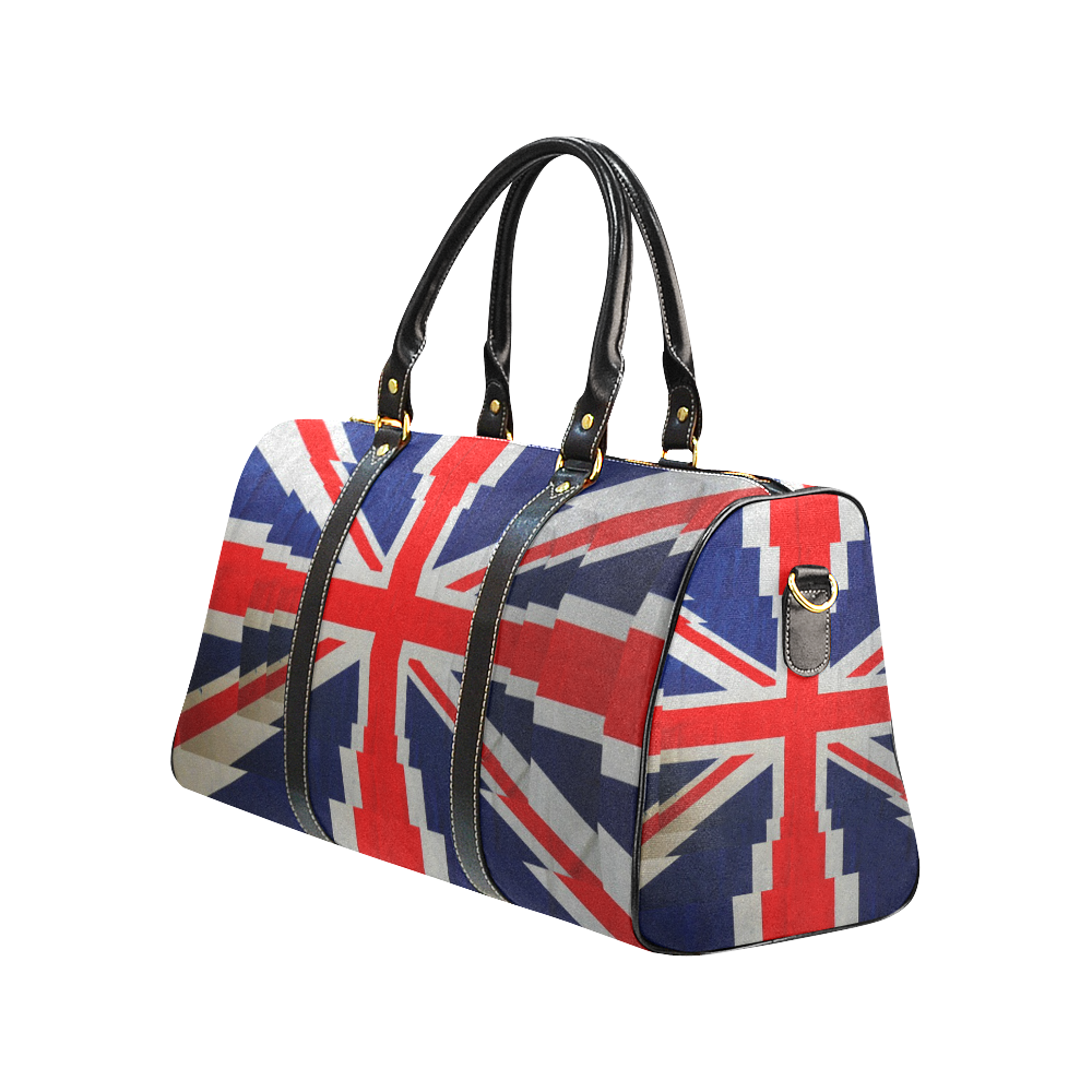 UNION JACK-2 New Waterproof Travel Bag/Small (Model 1639) | ID: D1711081