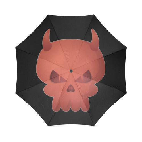 Red Devil Scary Halloween Skull Foldable Umbrella (Model U01) | ID ...
