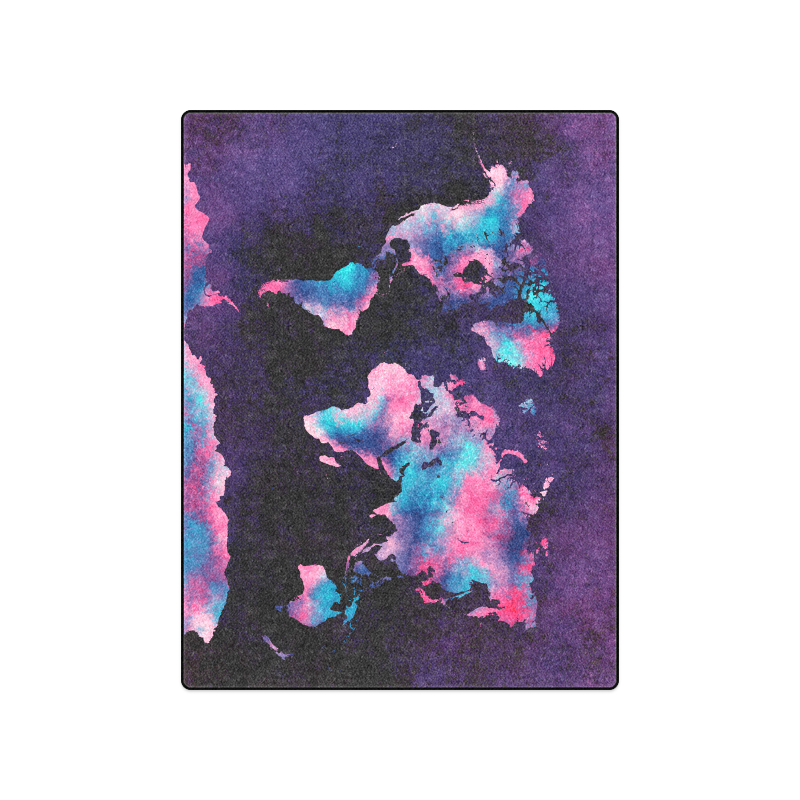 world map Blanket 50"x60" | ID: D1728268