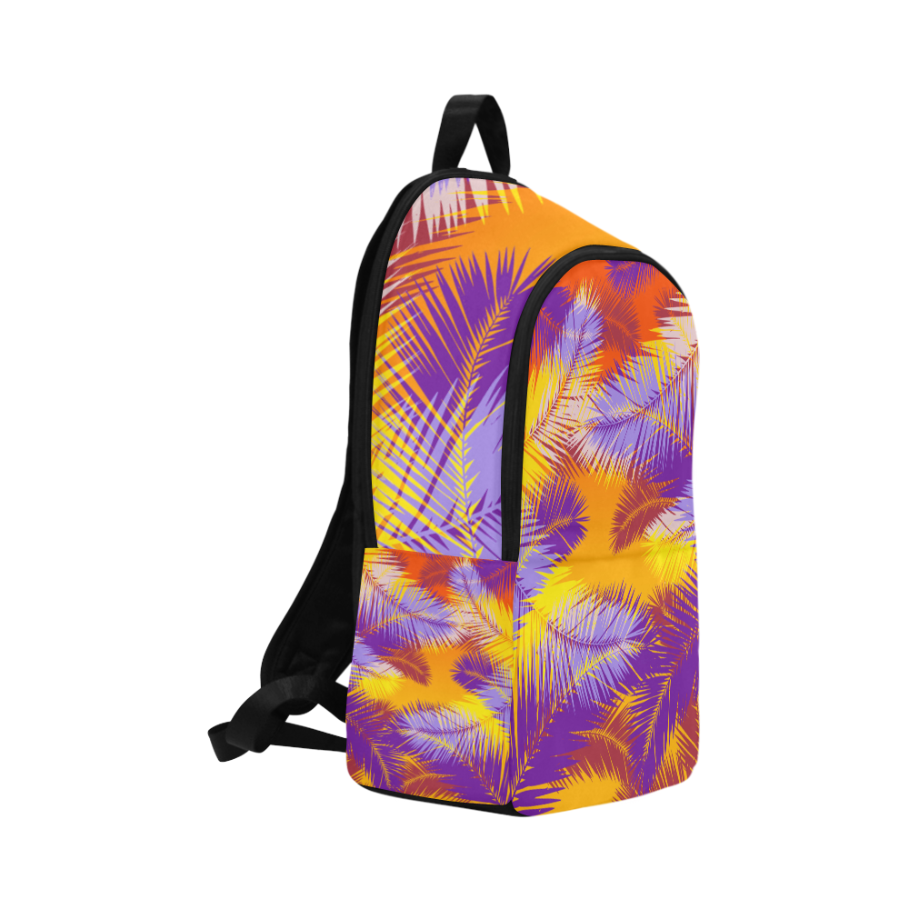 Tropical Summer Pop Art Hipster Fabric Backpack for Adult (Model 1659 ...