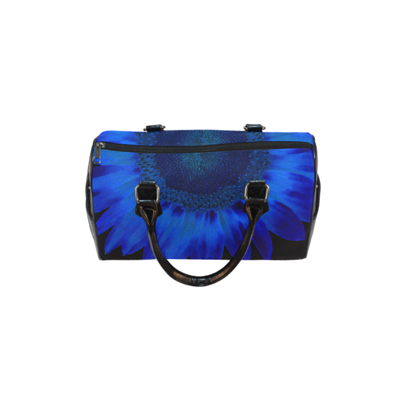 blue sunflower Boston Handbag (Model 1621) | ID: D1743370