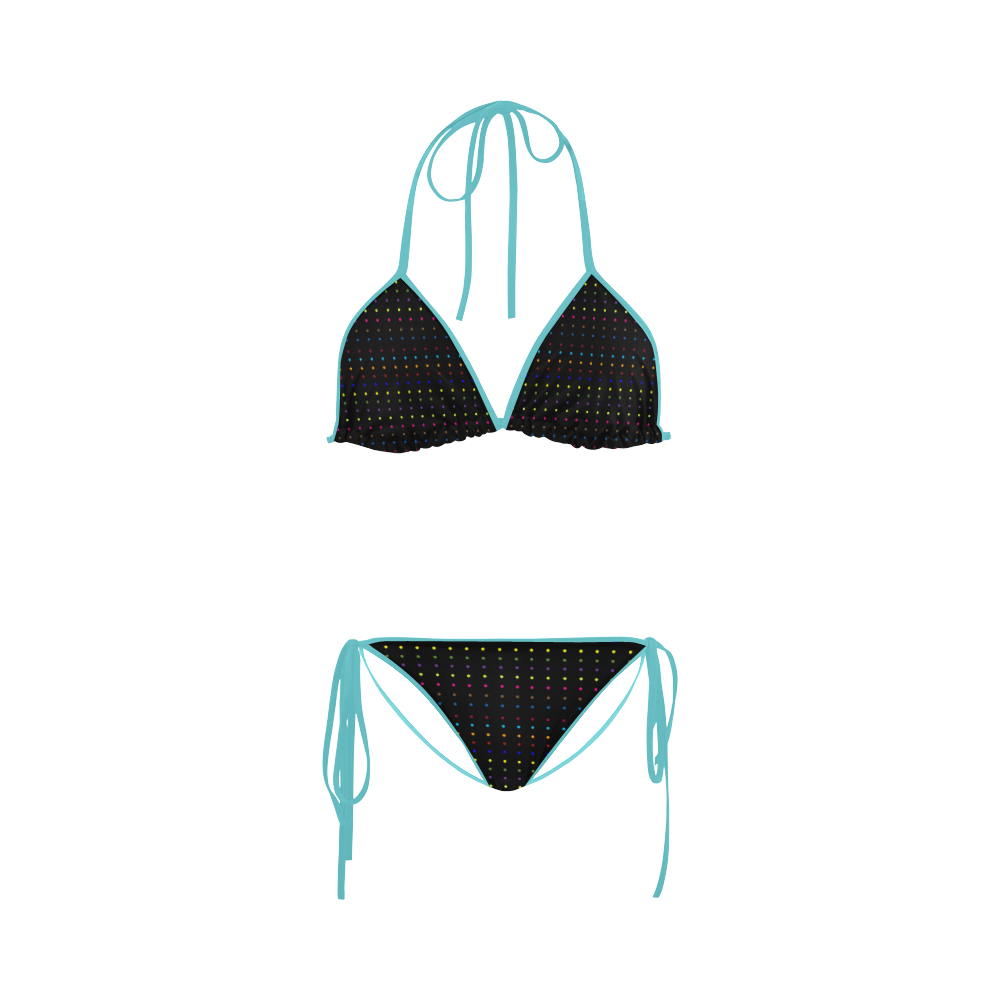 Dots & Colors Modern, Colorful pattern design Custom Bikini Swimsuit ...