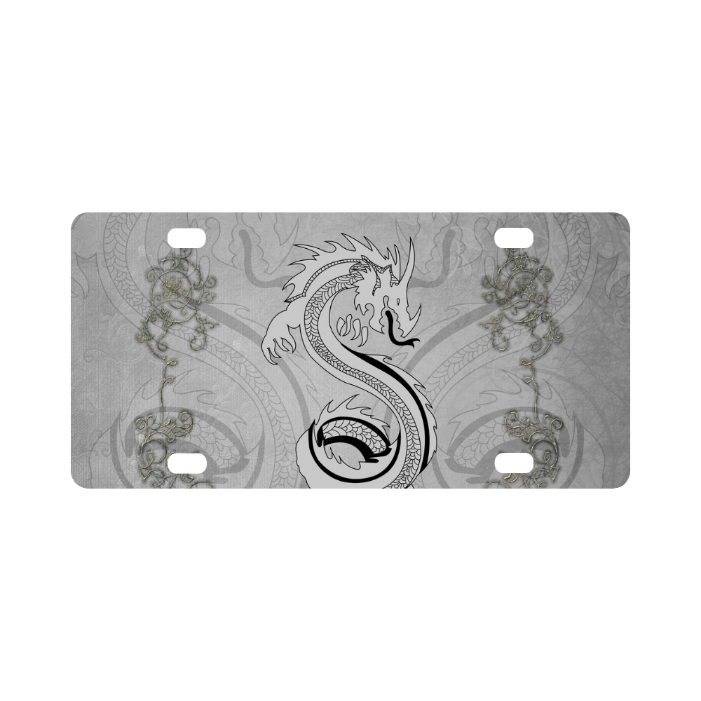Chinese dragon, Classic License Plate | ID: D1746698