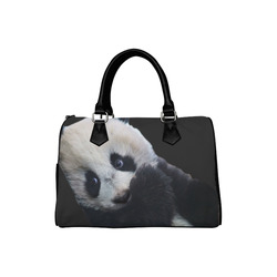 Panda Bear Boston Handbag (Model 1621) | ID: D485016