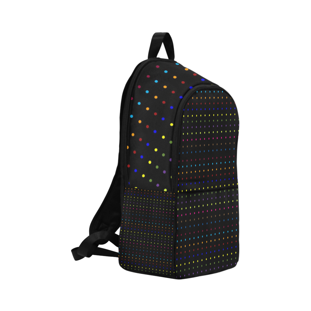 Dots & Colors Modern, Colorful pattern design Fabric Backpack for Adult ...