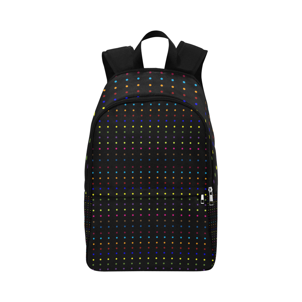 Dots & Colors Modern, Colorful pattern design Fabric Backpack for Adult ...