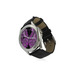 Pink Butterfly Pattern Women's Classic Leather Strap Watch(Model 203 ...