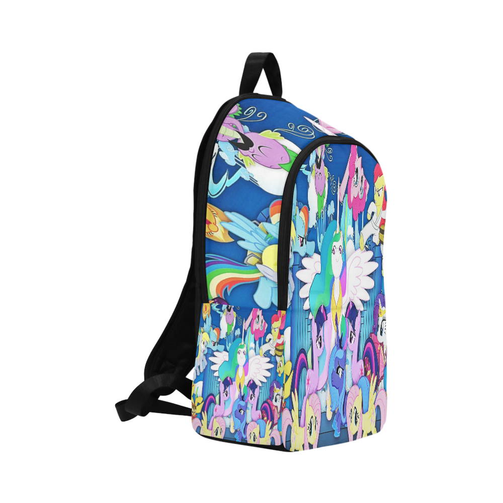 twilight sparkle-rarity-pinkie-pie-applejack- Fabric Backpack for Adult ...