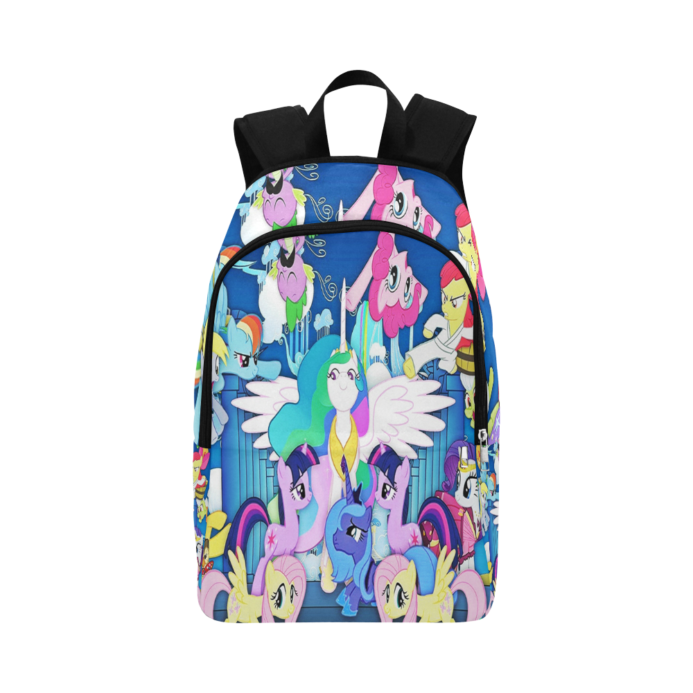 twilight sparkle-rarity-pinkie-pie-applejack- Fabric Backpack for Adult ...