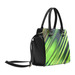 Diagonal Green/Black Abstract Classic Shoulder Handbag (Model 1653 ...