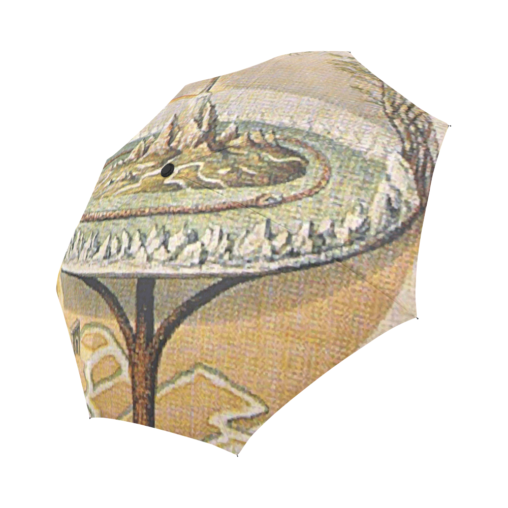 Yggdrasil Tree of Life Norse Mythology Auto-Foldable Umbrella (Model ...