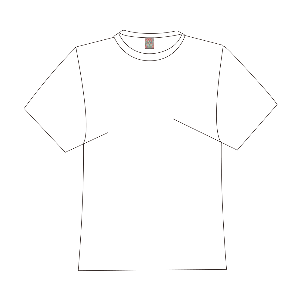 Polygon Skull Logo for Men&Kids Clothes (4cm X 5cm) | ID: D1875446