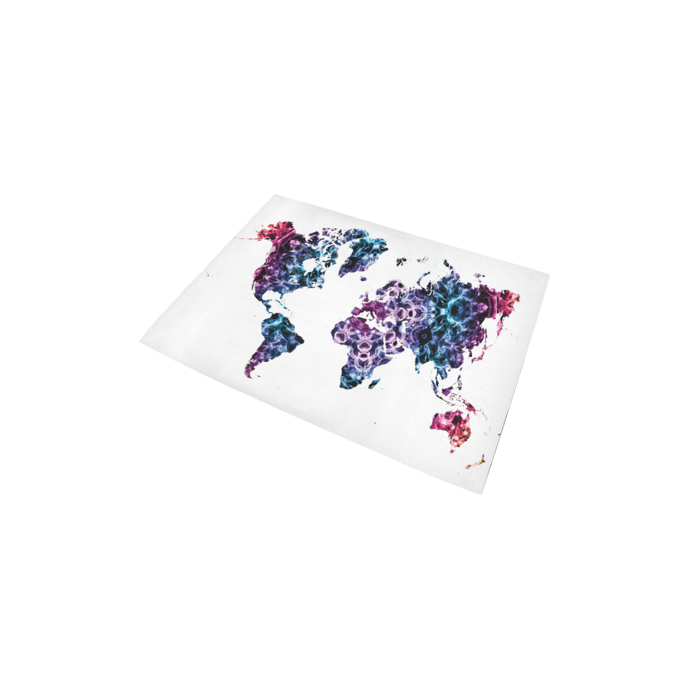 map of the world Area Rug 2'7"x 1'8‘’ | ID: D1890683