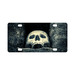 White Human Skull In A Pagan Shrine Halloween Cool Classic License ...