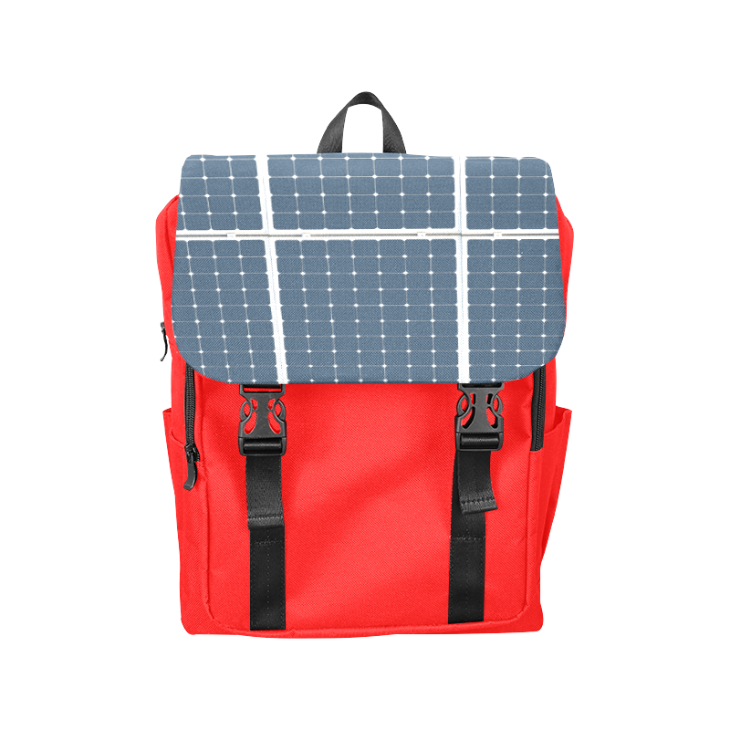 Solar Technology Power Panel Battery Energy Cell Casual Shoulders ...