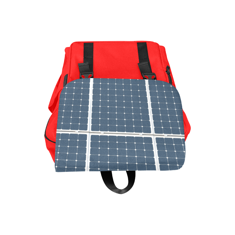 Solar Technology Power Panel Battery Energy Cell Casual Shoulders ...