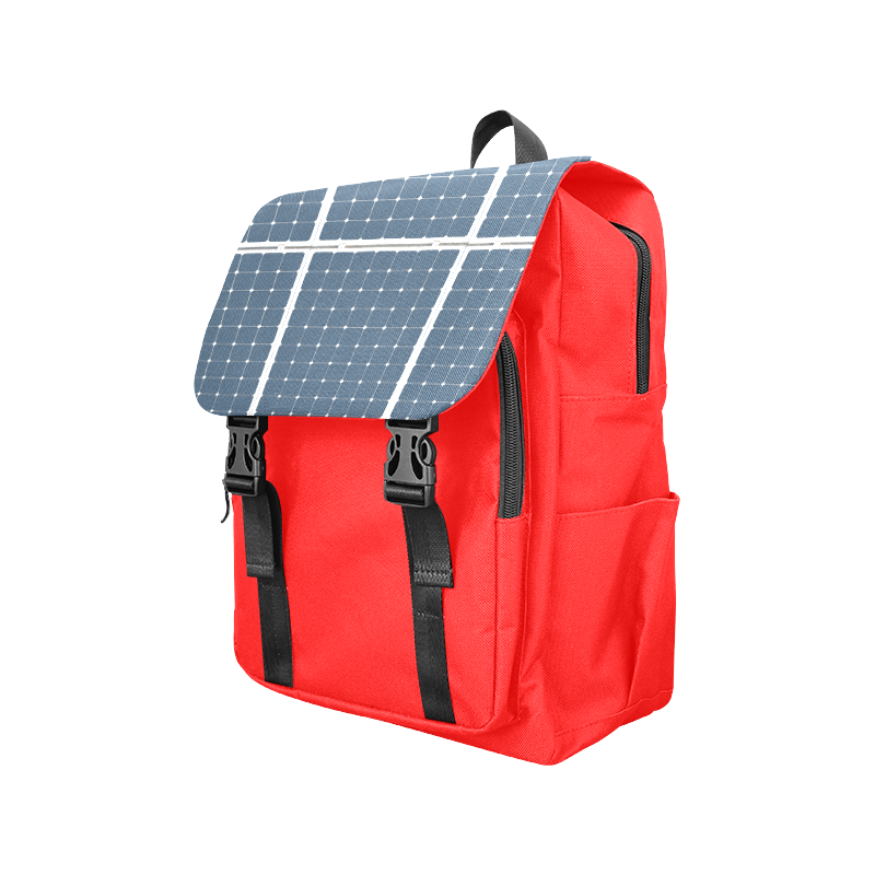 Solar Technology Power Panel Battery Energy Cell Casual Shoulders ...