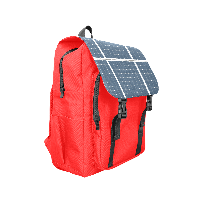 Solar Technology Power Panel Battery Energy Cell Casual Shoulders ...