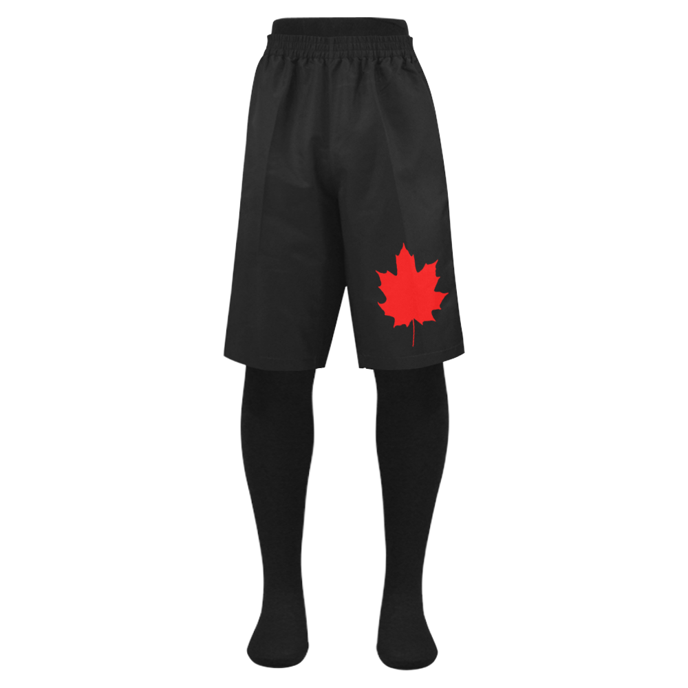 Maple Leaf Canada Autumn Red Fall Flora Beautiful Men's Swim Trunk ...