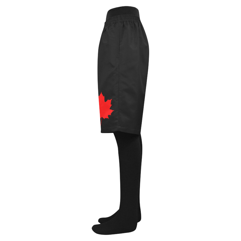 Maple Leaf Canada Autumn Red Fall Flora Beautiful Men's Swim Trunk ...