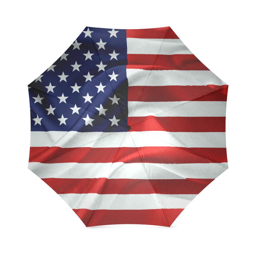 America Flag Banner Patriot Stars Stripes Freedom Foldable Umbrella ...