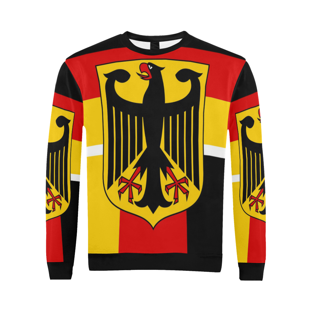 GERMANY All Over Print Crewneck Sweatshirt for Men (Model H18) | ID ...