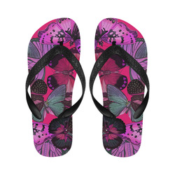 Spiders in the Cobweb Contour Gold Silver Flip Flops for Men/Women ...