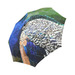 Peacock Low Poly Geometric Triangle Art Auto-Foldable Umbrella (Model ...